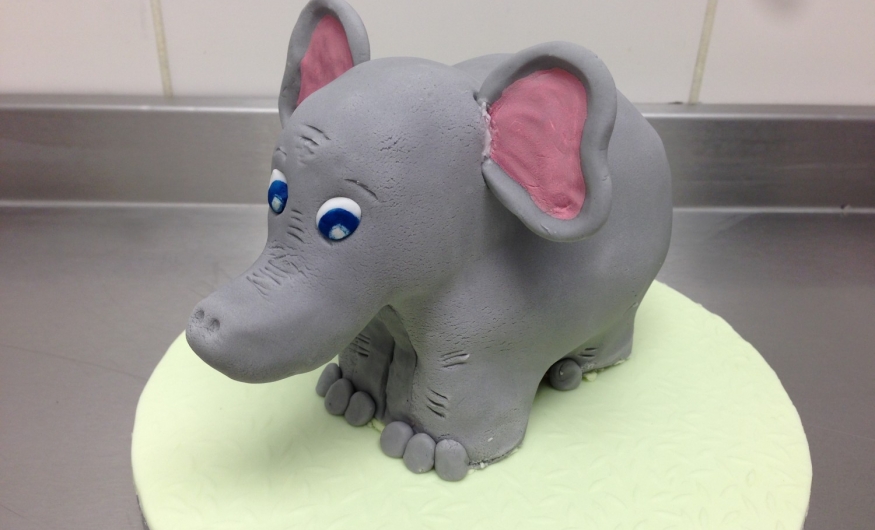 Rice Krispie Treats - Elephant - Cake School