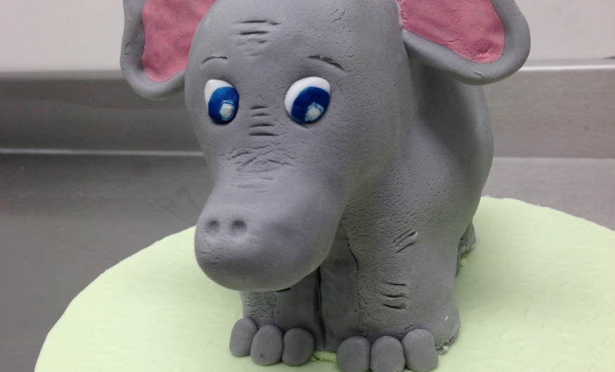 Rice Krispie Treats - Elephant - Cake School