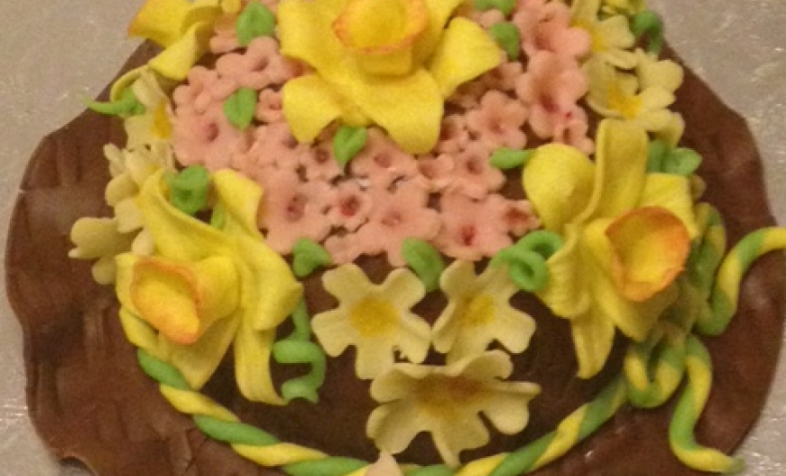 Chocolate Easter Bonnet - Cake School